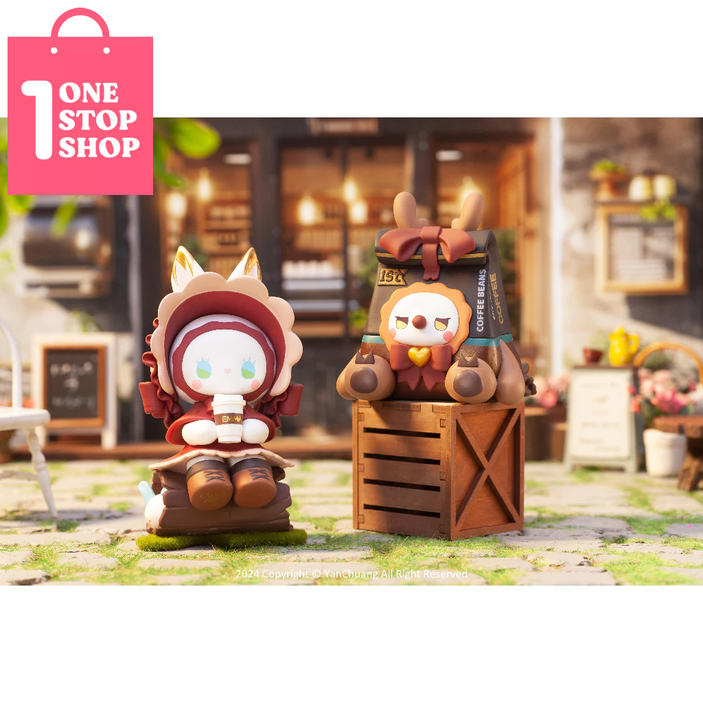 Emma MJ Studio LUCKY Secret Forest - Coffee Shop Series Blind Box Toy ...