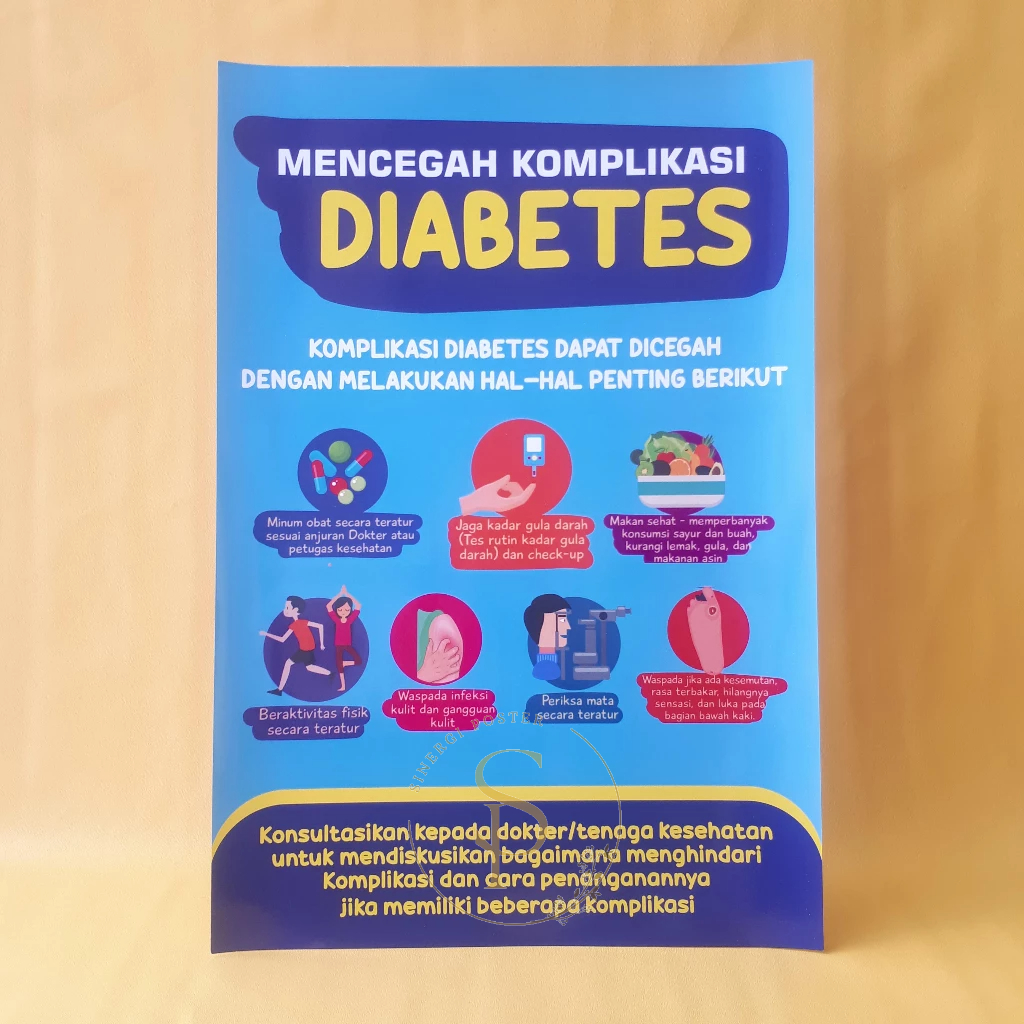 Diabetes Poster | Poster to Prevent Diabetes Complications | Disease ...