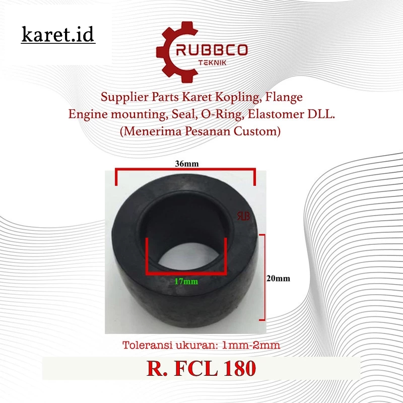 Rubber Coupling fcl 180 NBK Rubber Coupling fcl 180 NBK | Shopee Malaysia