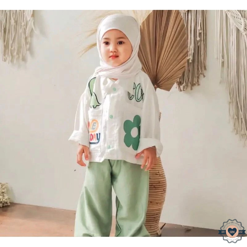 KEMEJA Children's Suit CROP TOP Crinkle Emoji DTF Ruffle Tee Shirt ...