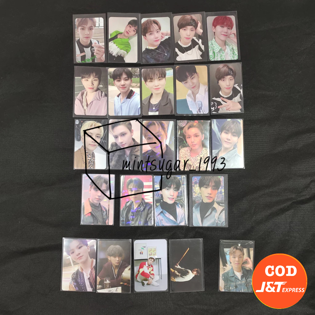 Include PACKING] AAB PHOTOCARD OFFICIAL SEVENTEEN HENGGARAE/SEMICOLON/ATTACCA/SECTOR 17 (POB ...