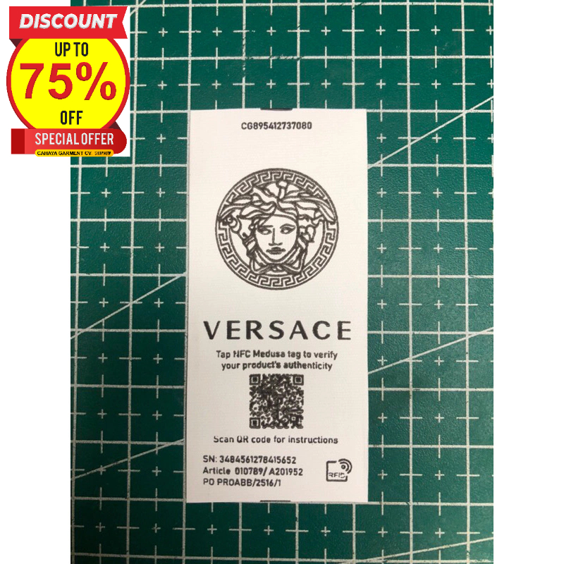 VERSACE TAG WASH SUPER PREMIUM CO 1X SENT 600PCS | Shopee Malaysia