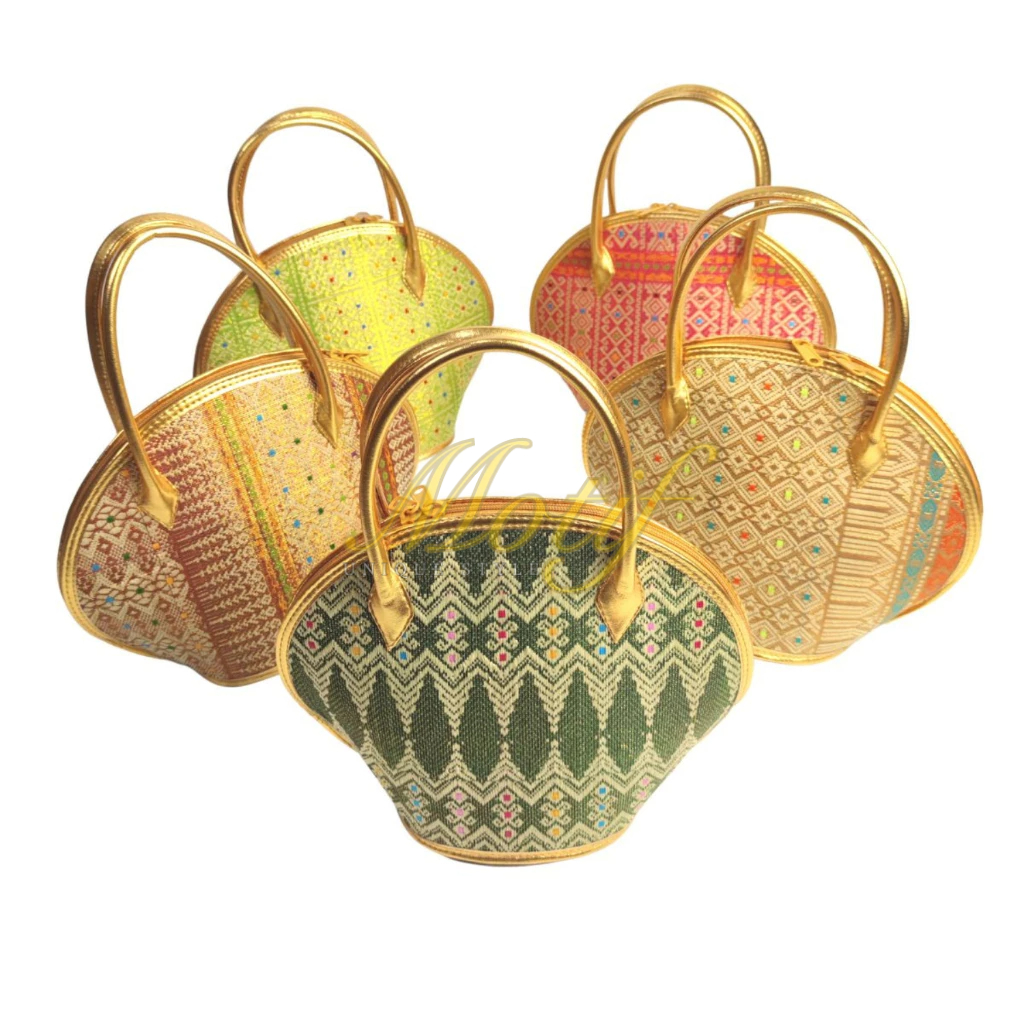 Ethnic Songket Women's Handbag Bag Women's Songket Batik Bag | Shopee ...