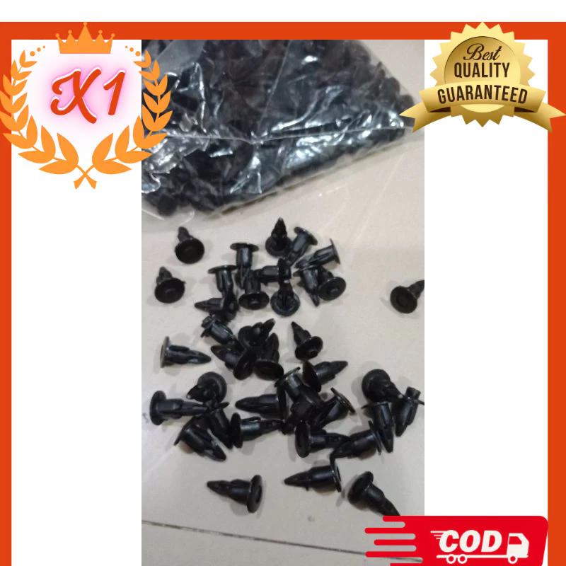 Original motorbike plastic body clips, price per 10 pcs | Shopee Malaysia