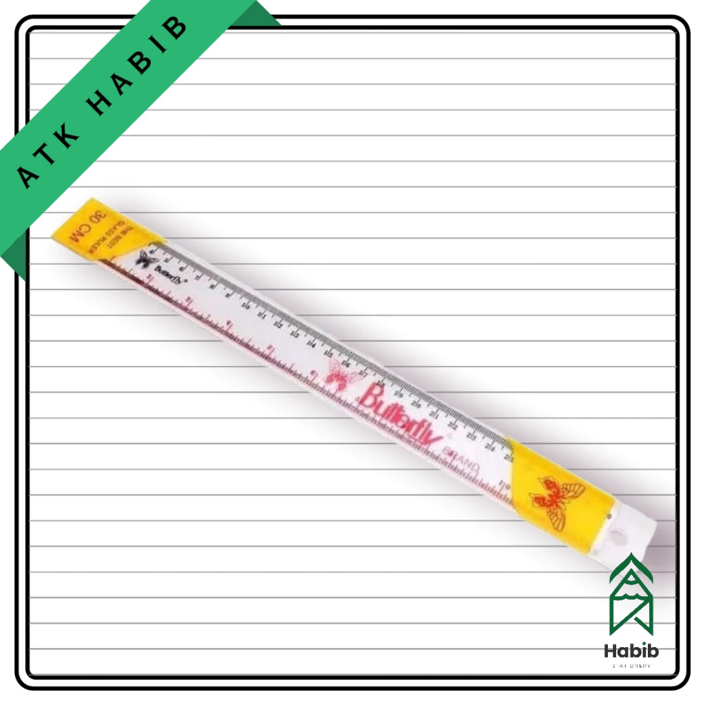 Butterfly ruler-30 cm (ruler-30cm) | Shopee Malaysia