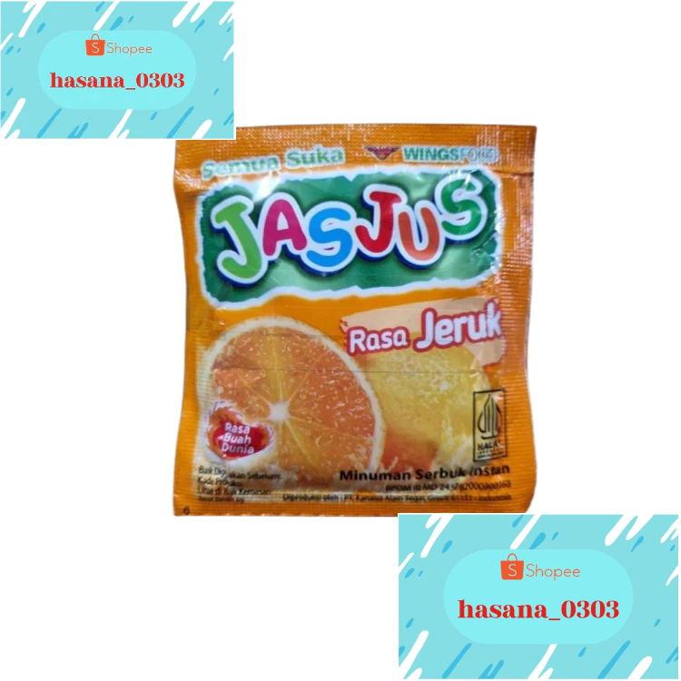 Jasjus Orange Flavor 1 Light Contents 10 Sachets | Shopee Malaysia