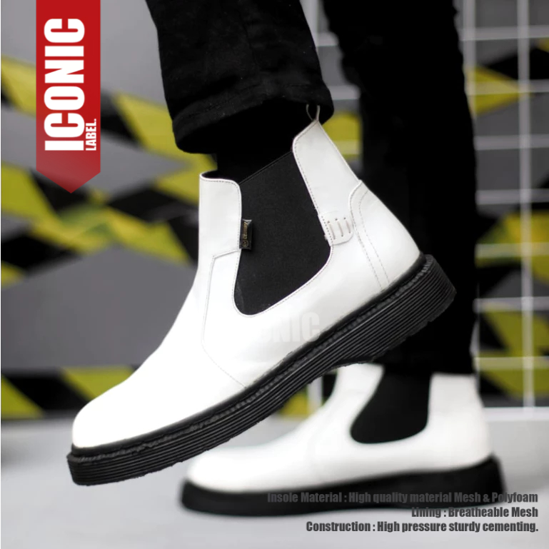 Docmart Low Boots Men's Leather Formal Loafers | Shopee Malaysia
