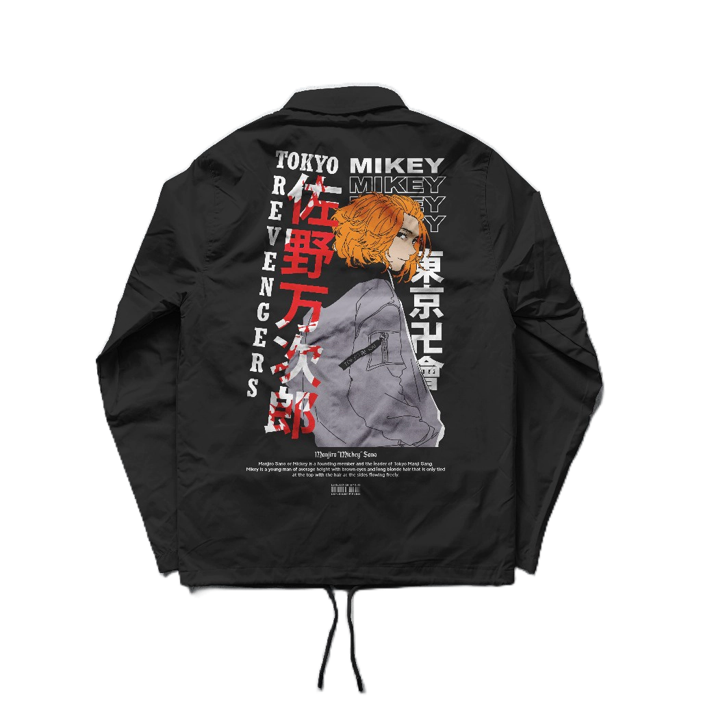 New Japanese Anime Coach Jacket 2024 | Shopee Malaysia