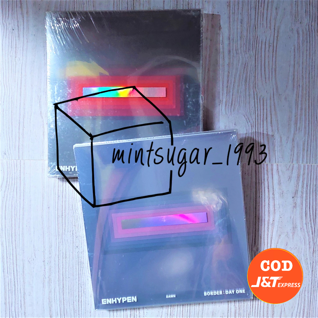 Enhypen - 1st Mini Album Border: Day One (Dusk | Dawn) enha debut ...