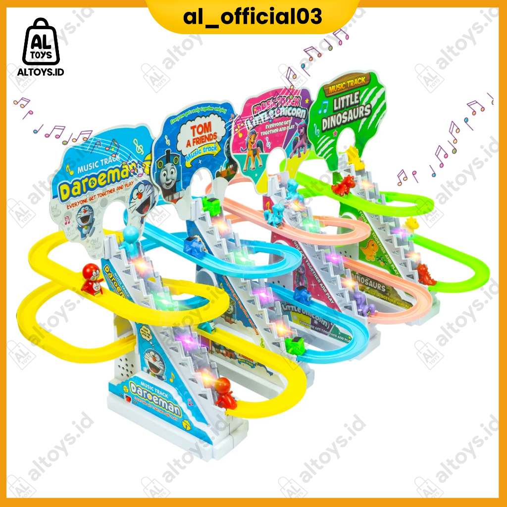 Kerata Train Track Toy Sliding Ladder Character Music Track BN05 ...