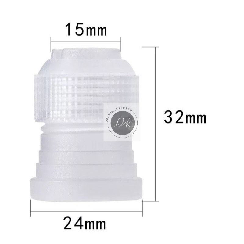 Piping bag connector, syringe connector | Shopee Malaysia