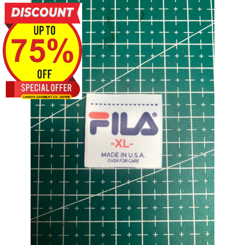 Fila WASH TAG SUPER PREMIUM CO 1X Sent 600pcs | Shopee Malaysia