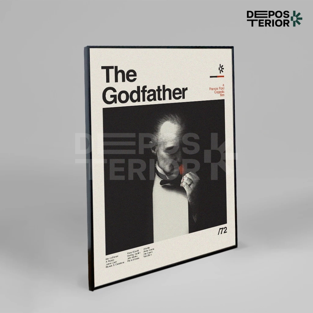The GodFather Frameblock Film Frame Poster | Shopee Malaysia