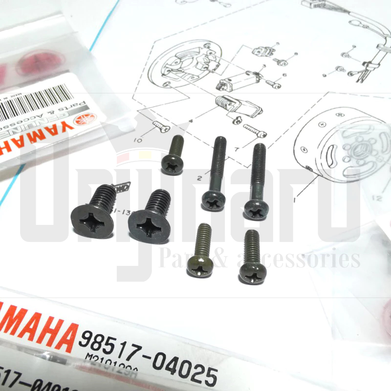 Spool Spool House Bolt SET ASSY Buttonscarves RX KING COBRA RXS RXZ ...