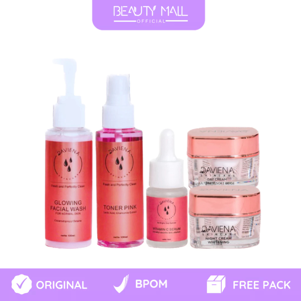 Daviena SKINCARE - Glowing Series Package (For dry skin) | Shopee Malaysia