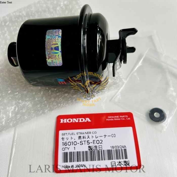 16010-ST5-E02 Fuel Strainer Set Gasoline Filter Honda Accord Cielo Sv4 ...