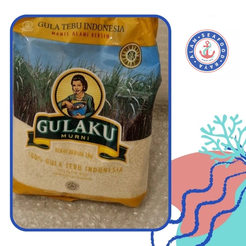 Gulaku 1kg Gula Tebu Premium Bungkus Kuning Gula Pasir Premium Sugar ...