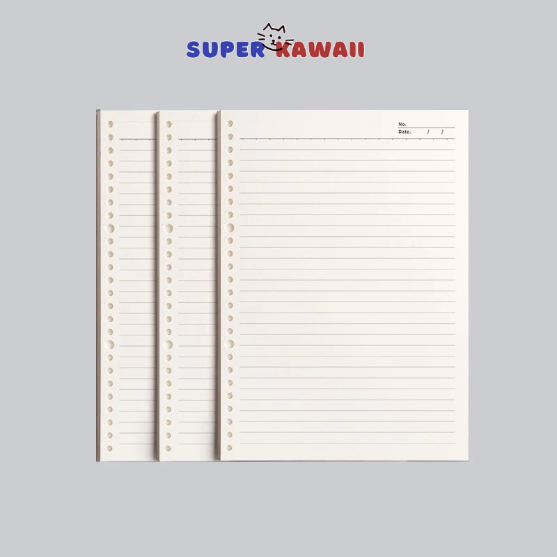 Sk 271 - Loose leaf refill binder paper in A5 and B5 sizes with Grid ...