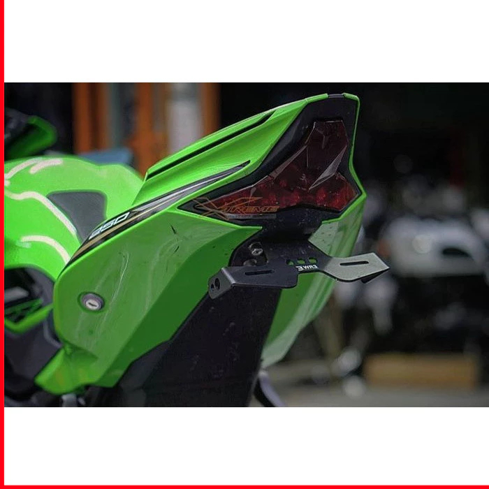 Tail tidy zx25R rear number plate holder bracket zx25R tail tidy zx ...