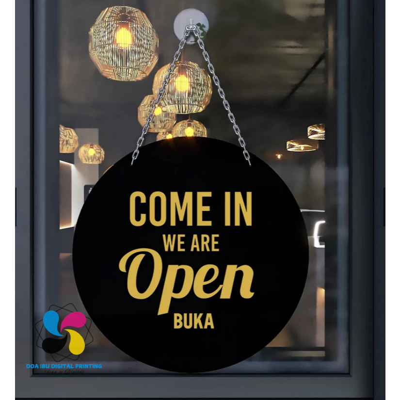 Open CLOSE SING BOARD ACRYLIC | Returns | Acrylic Signage Open Close ...