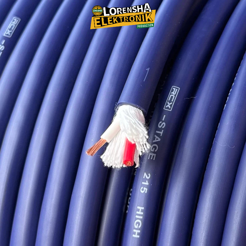 2 X 1.5 mm RCX AUDIO Speaker Cable / RCX STAGE215 Speaker Cable Retail ...