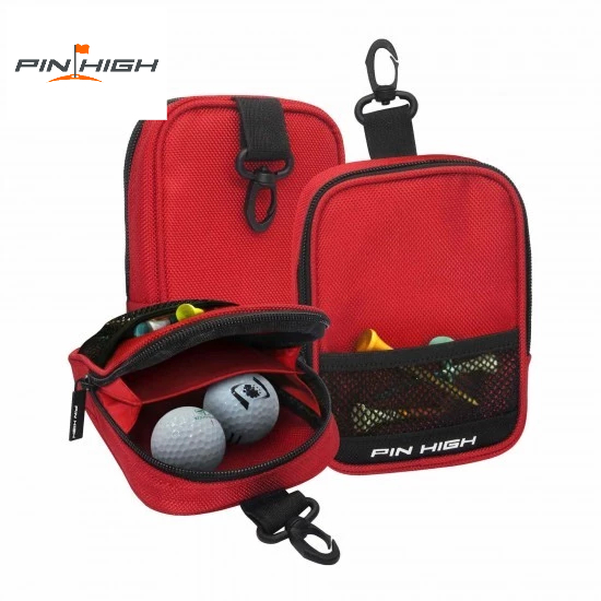 Mini Golf Ball Bag - PIN HIGH (Color: Red / Black) | Shopee Malaysia