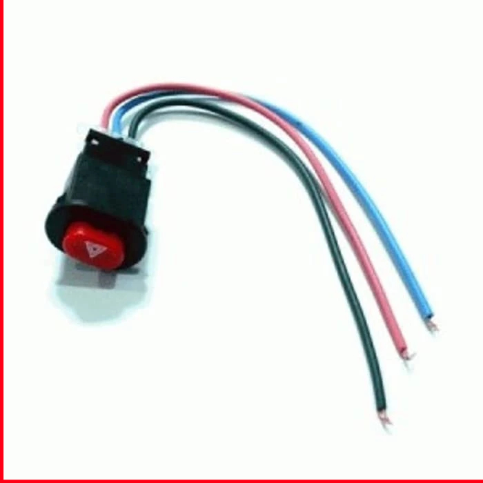 TOMBOL Universal Switch Button for All Motorcycles On Off Hazard Switch ...