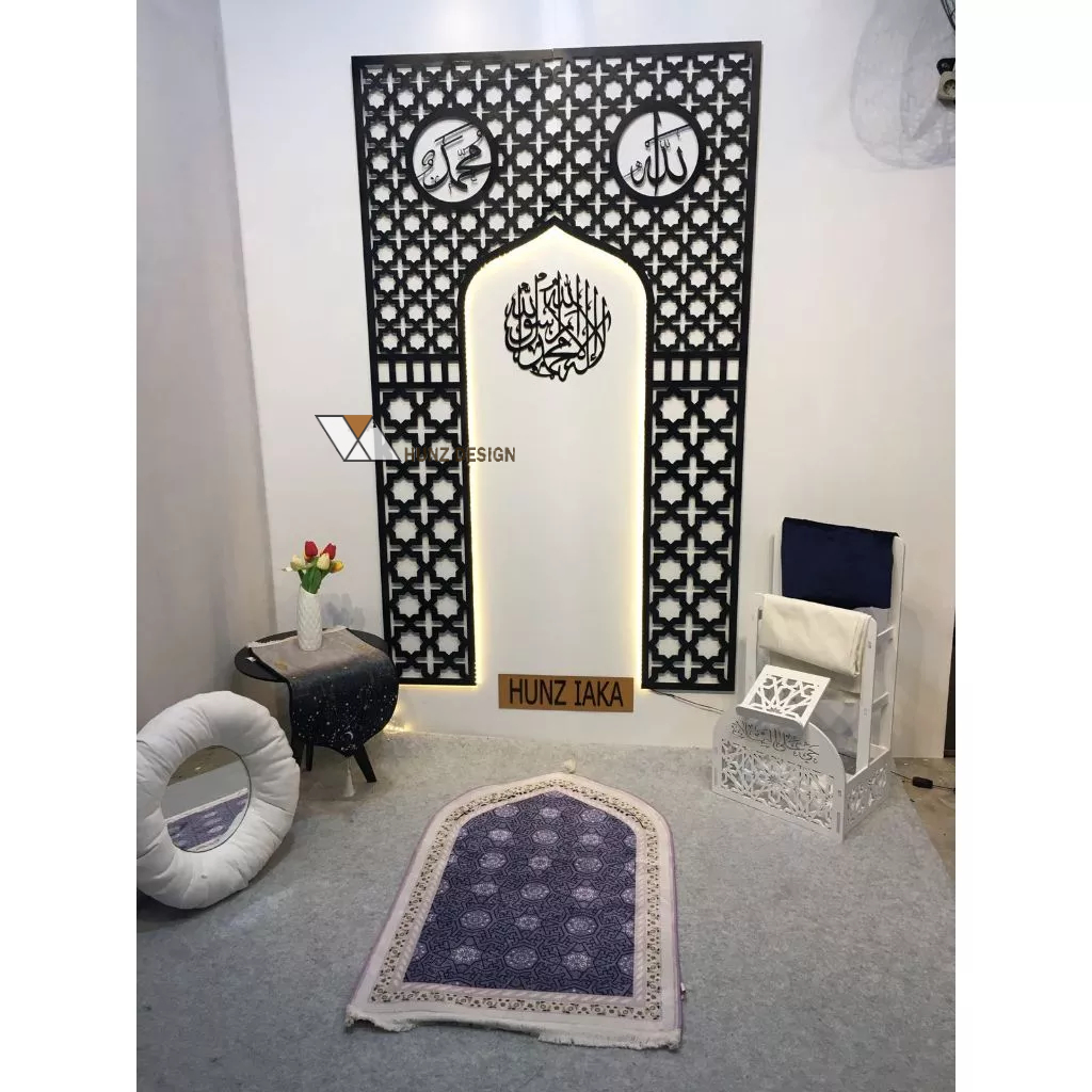 Prayer room MIHRAB wall decoration/Muolla/MIHRAB decoration | Shopee ...