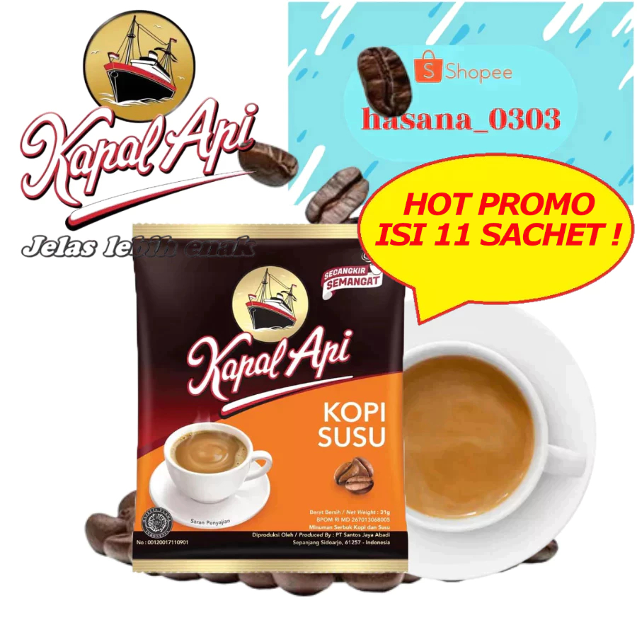 Kapal Api Coffee Milk 11 Sachets | Shopee Malaysia
