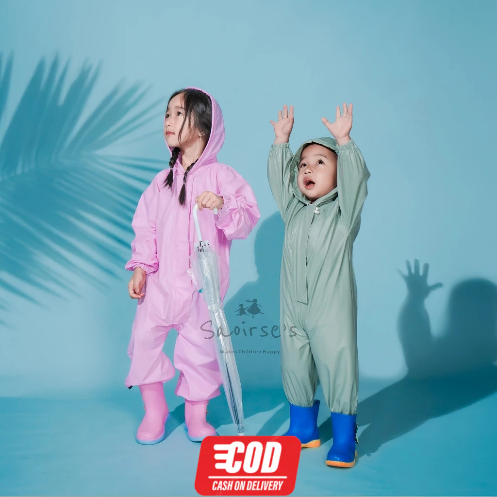 SAOIRSE'S Raincoat for Girls and Boys 1-8 Years Old Hazmat APD ...