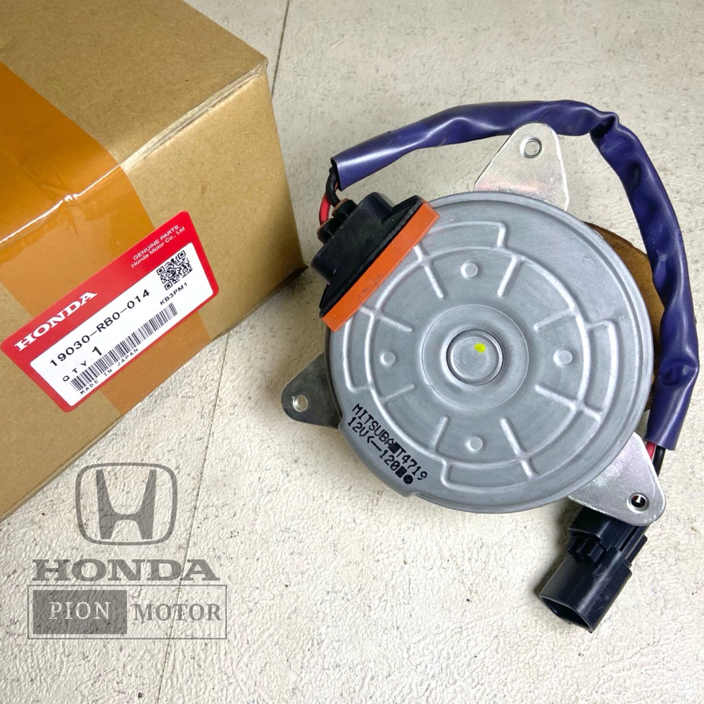 Honda Jazz GE8 Freed Brio Radiator Fan Motor 19030-RB0-004 Original ...