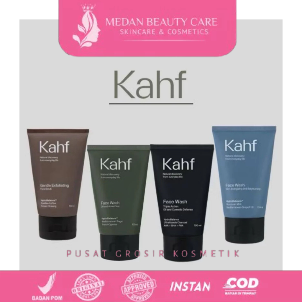 Kahf Face Wash Facial Cleansing Soap | Shopee Malaysia