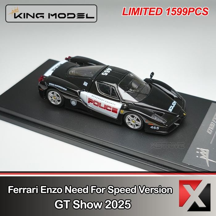 KING MODEL 1:64 FERRARI ENZO NEED FOR SPEED VERSION GT SHOW 2025 ...