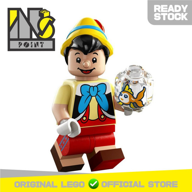 LEGO 71038 - 2 - Disney Minifigure 100 Pinocchio | Shopee Malaysia