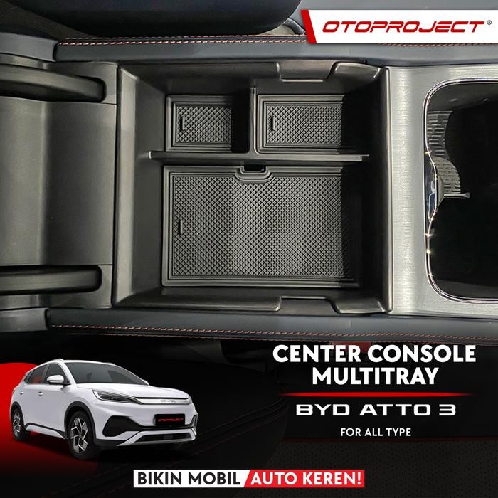 OTOPROJECT CENTER CONSOLE MULTITRAY BYD ATTO 3 | Shopee Malaysia
