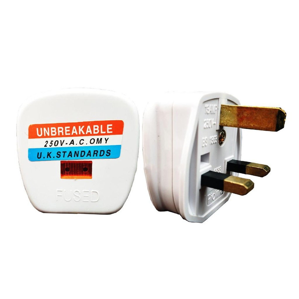 WHOLESALE Pioline AC Plug / Brass 3-Prong Grounding AC Plug / 3 Pin AC ...
