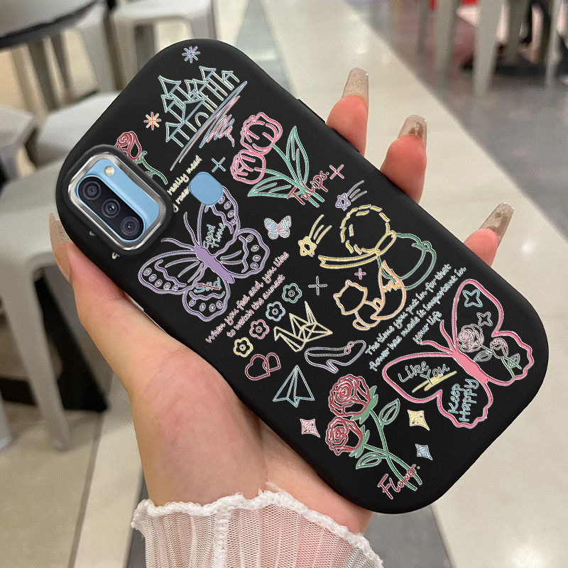 HP MAWAR Cellphone Casing for Samsung Galaxy A11 M11 Case Softcase Rose ...