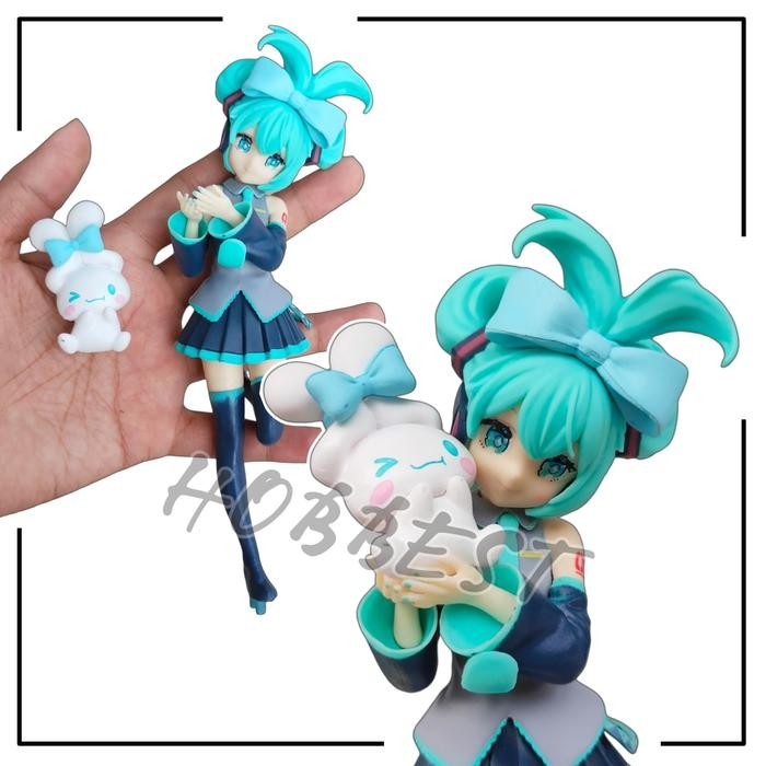 Hatsune Miku X Cinnamoroll - Action Figure Miniature Display Cake ...