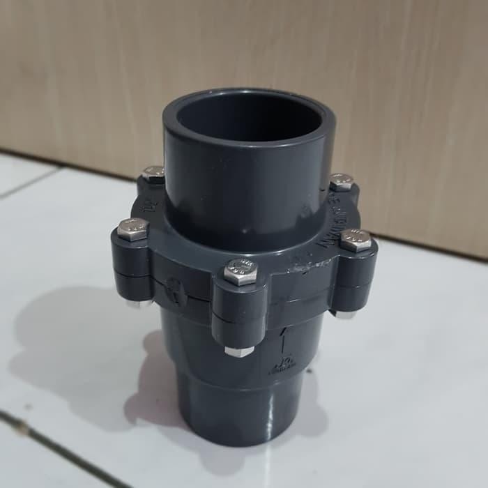 Swing Checkvalve Check valve PVC KDJ 1 1/ 2 inch 1.5 in inch Tusen ...