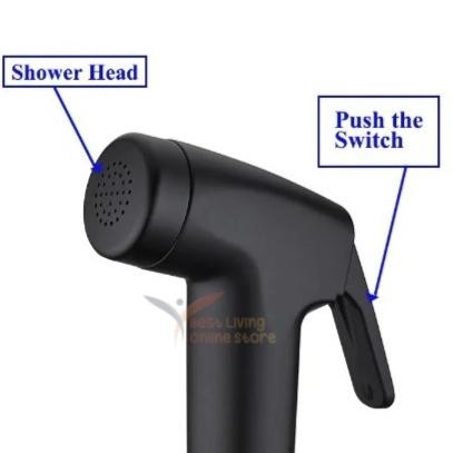 Jet shower head bidet shower Toilet / Toilet Closet Spray | Shopee Malaysia