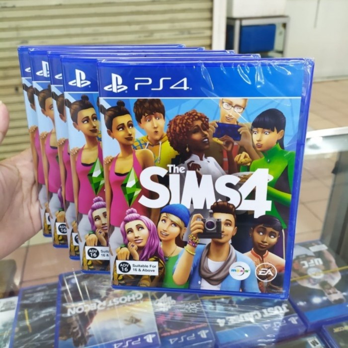 Ps4 The Sims 4 Cassette/ Playstation The Sims 4 Game Cd/ The Sims4 ...