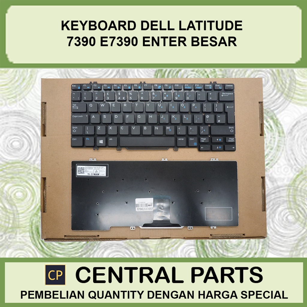 Dell Latitude 7390 E7390 Keyboard Large Enter | Shopee Malaysia