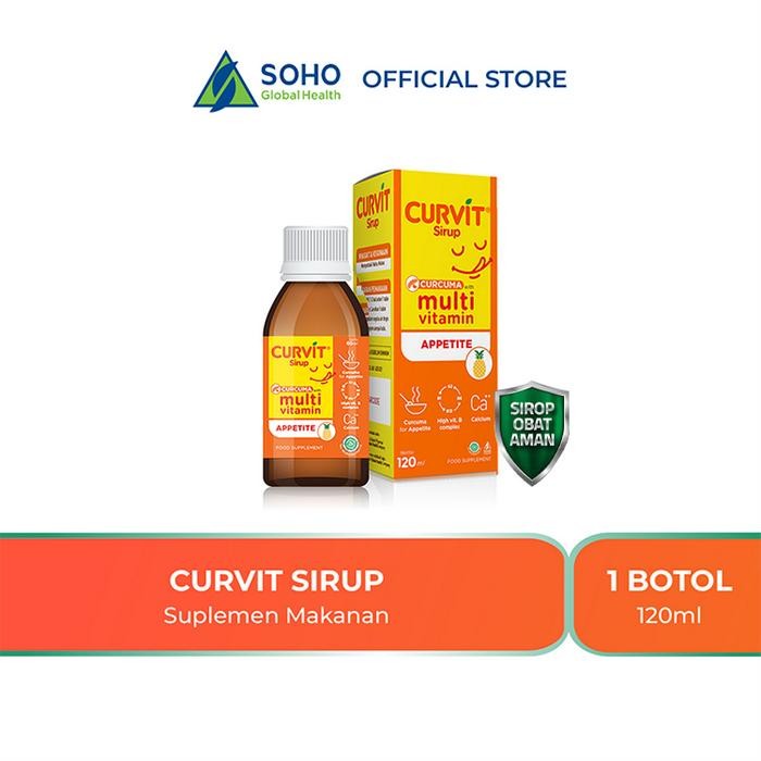 Curvit Multivitamin Syrup and Food Supplement 120ml | Shopee Malaysia