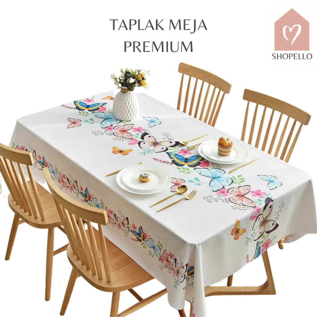 Shopello Aesthetic Tablecloth Premium Tablecloth Waterproof PVC ...
