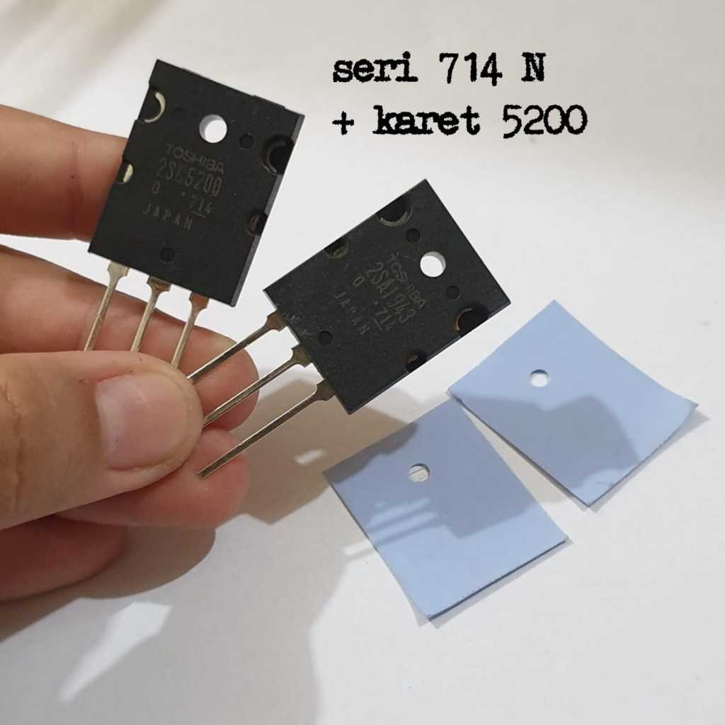 Original Toshiba A1943/C5200 Transistor Series 714 N Free Original ...