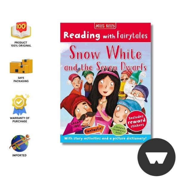 Miles Kelly - Reading With Fairytales: Snow White And The Seven Dwarfs ...