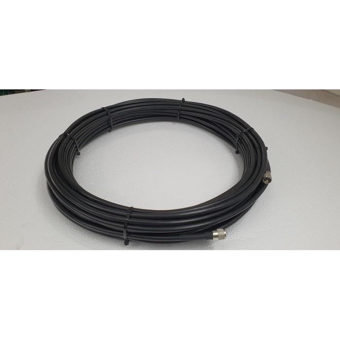 RG-8 Coaxial Cable RG8 RG 8 Cable Complete with 20 Meter Long Connector ...