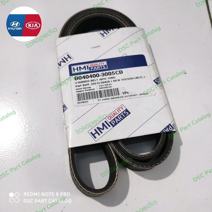 Fan Belt Ac 6Pk 1280 Hyundai Tucson All New Tucson Ready | Shopee Malaysia