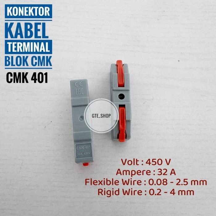 Electrical Cable Connector Terminal Block Connector CMK Wago Split Wire ...