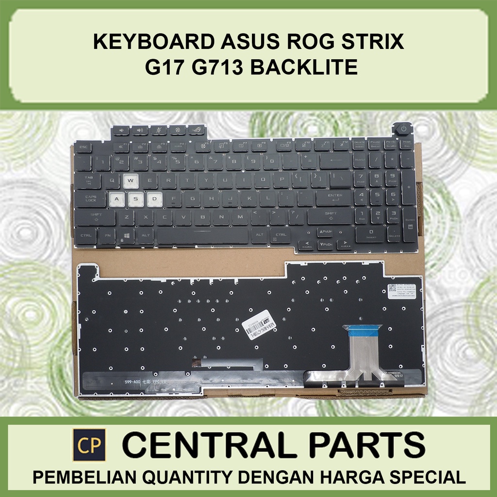 Asus Rog Strix g17 g713 Backlight Keyboard | Shopee Malaysia